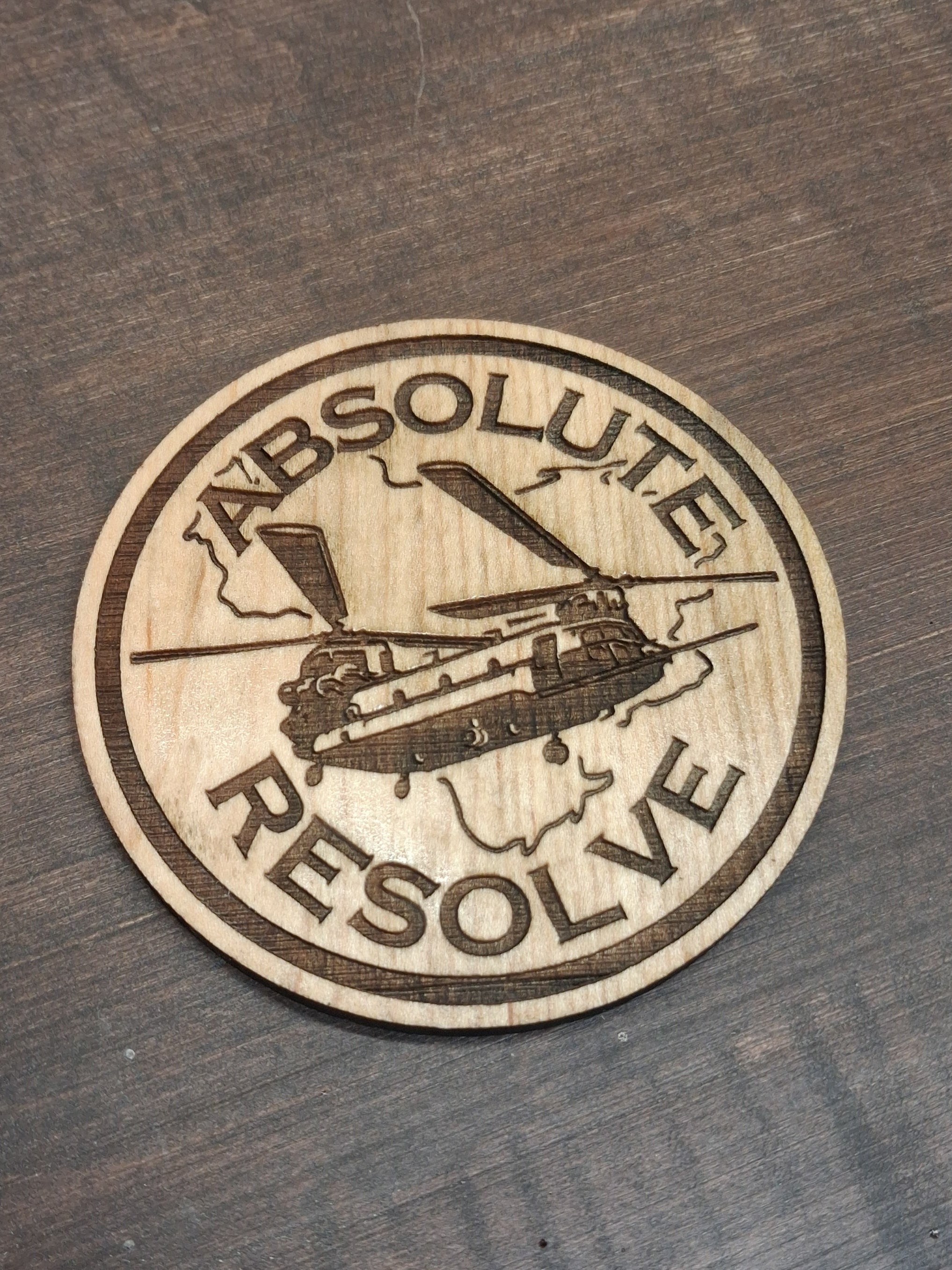 Operation Absolute Resolve Coaster – malletcncworks